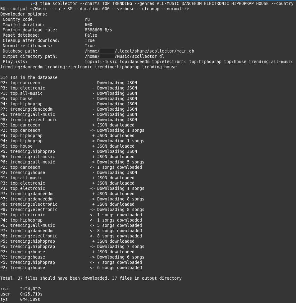 GitHub - meequrox/scollector: Collect tracks you haven't heard yet from SoundCloud charts