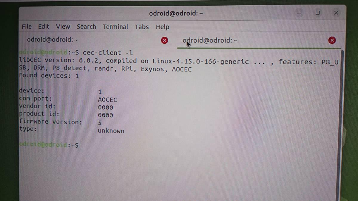 HDMI-CEC not working on Odroid N2+ · Issue #6712 · MichaIng/DietPi · GitHub